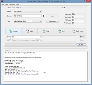 PIC「MPLAB IPE」の使い方 | いの電子設計事務所